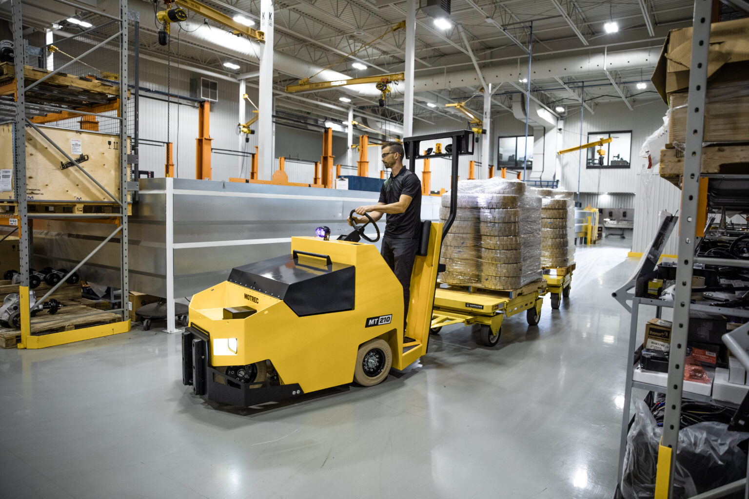 Motrec Electric Industrial Vehicles from Greenfield Products